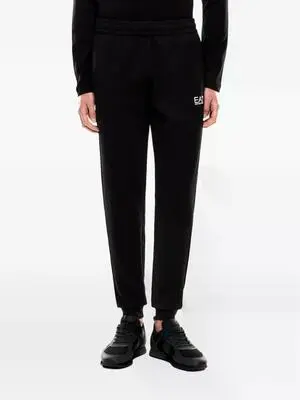 EA7 Cotton Jogger Trousers With Drawstring Core Identity