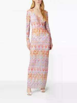 Missoni Zigzag-pattern Midi Dress