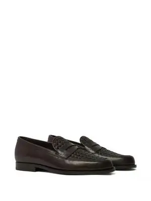 SCAROSSO Leather Loafers