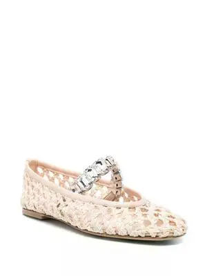 Casadei Versilia Ballet Flats - Neutrals