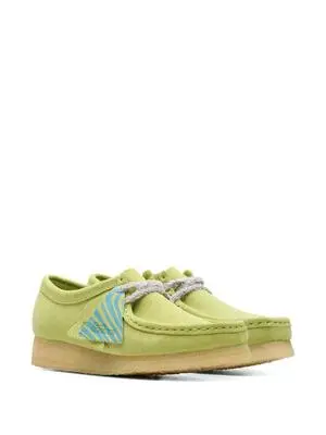 Clarks Wallabee Derby Shoes - Green