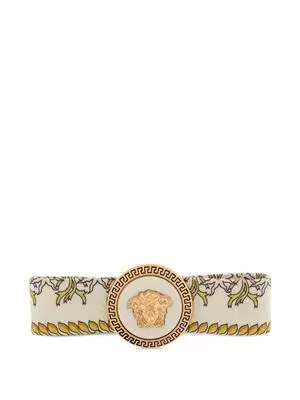 Versace Jellyfish Satin Hair Clip - Black - 22% Off