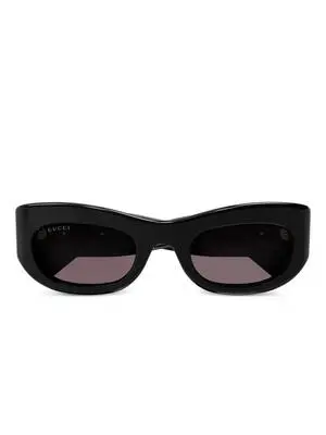 Gucci Oval-frame Sunglasses