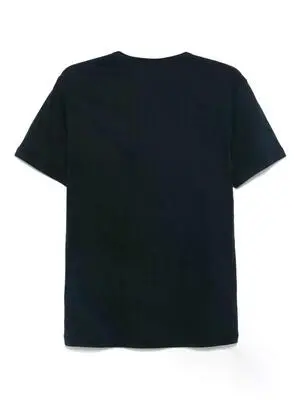 SUN 68 Logo-embroidered T-shirt - Blue