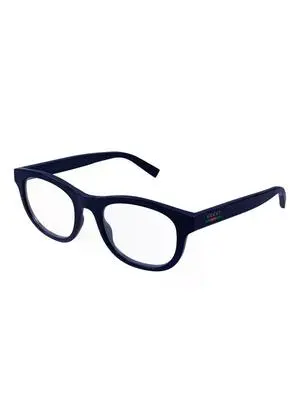 Gucci Web-detail Square Frame Glasses