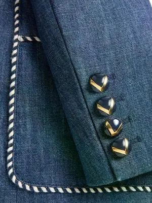 Valentino Garavani Chambray Denim Jacket