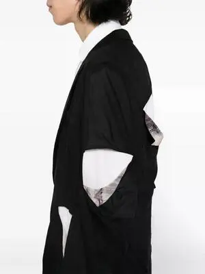 Yohji Yamamoto Graphic-print Blazer