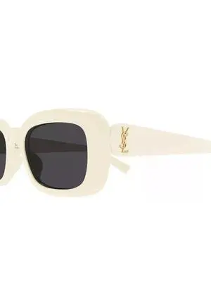 Saint Laurent M130 Sunglasses - Neutrals