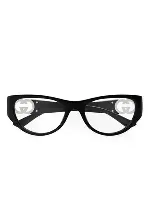 Gucci Cat-eye Frame Glasses - Black