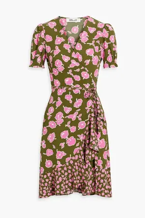 Diane Von Furstenberg Floral Day Dresses