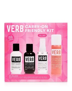 VERB Carry-on Friendly Hair Care Kit - No Color