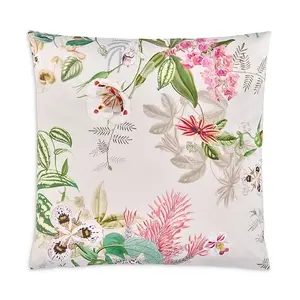 CHRISTIAN FISCHBACHER Botanique Floral Sateen Euro Sham - Multi