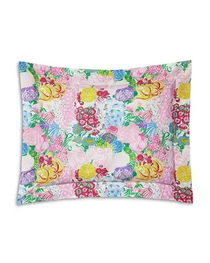 PRATESI Millefiori King Sham - Pink