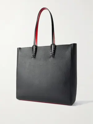 CHRISTIAN LOUBOUTIN Cabata Leather Tote - Black