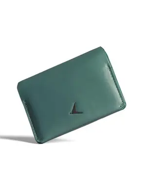 TROUBADOUR Flip Wallet - Livid Green