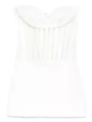 MONOT Sweetheart Bustier Dress - White