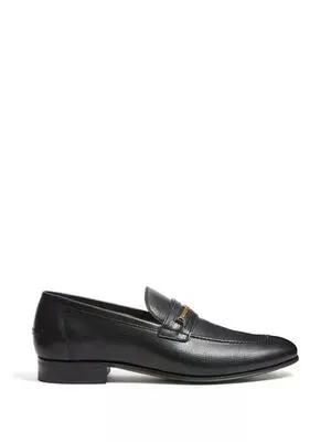 Valentino Garavani Vlogo Kidskin Moccasins - Black