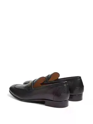 Valentino Garavani Vlogo Kidskin Moccasins - Black