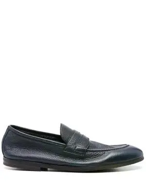 BARRETT Pebbled-texture Loafers
