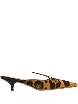 Ferragamo Printed Mules Clogs For Women