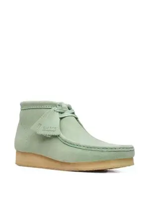 Clarks Wallabee Round-toe Boots - Green