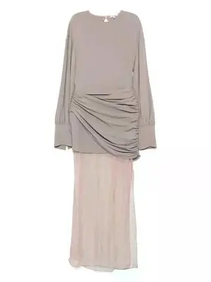 Nensi Dojaka Draped Dresses