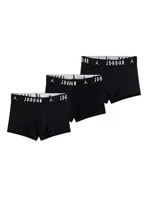JORDAN Logo-waistband Boxers - Black