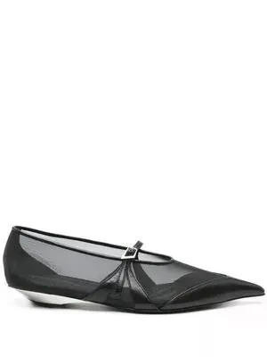 MUGLER Fang Ballet Flats