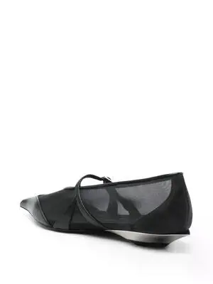 MUGLER Fang Ballet Flats