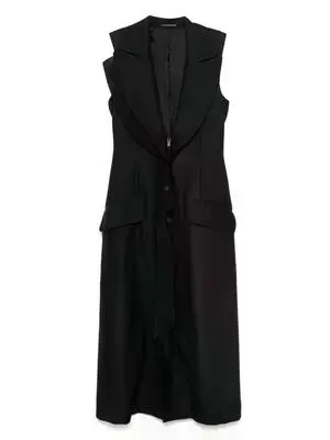 Yohji Yamamoto Button Up Dresses