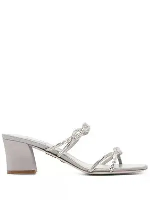 Rene Caovilla Square Toe Sandals For Women