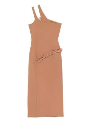NENSI DOJAKA Nadia Midi Dress - Neutrals