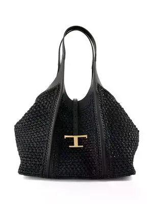 TOD'S T Timeless Tote Bag - Black