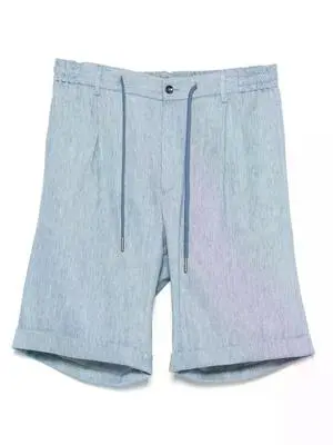 Tagliatore Pleat-detailed Shorts