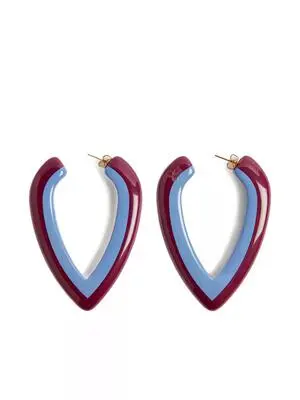 La DoubleJ Dew Earrings - Blue