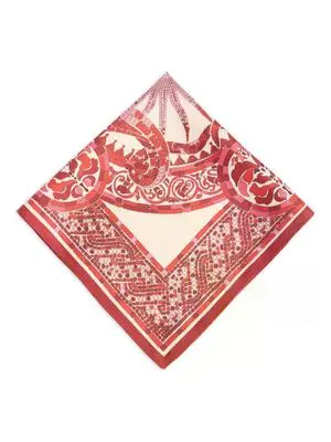 La DoubleJ Printed Foulard Scarf