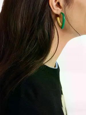 La DoubleJ Mini Dew Earrings - Green