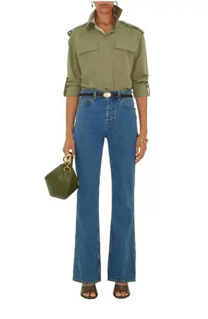 Burberry Frill Jeans For Women