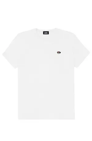 DALIX Lil Coffee Jersey Tee - White