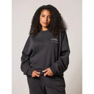 LOVALL All Szn" Oversized Sweatshirt - Shadow