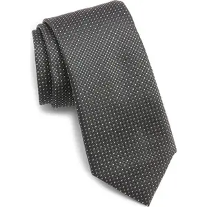 BOSS Silk-blend Jacquard Tie - Black
