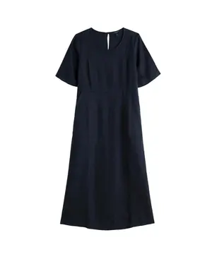 SEASALT CORNWALL Grass Wave Midi Dress