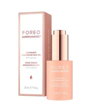Foreo Supercharged Overnight Skin Repair Face Oil - No Color