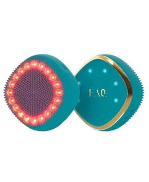 Foreo Faq 301 Led Hair Strengthening Scalp Massager - Blue Emerald