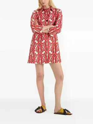 La DoubleJ Artemis Mini Dress - Red