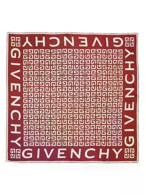 Givenchy 4g-print Scarf - Red
