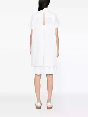 Sacai Pleated Shirt Dress