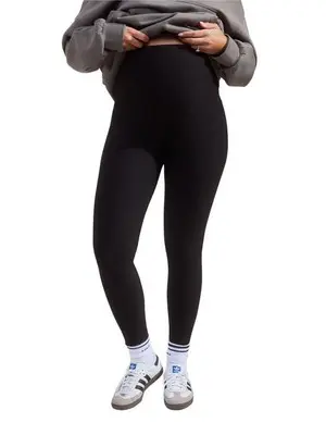 LOVALL Maternity Winter Leggings - Black