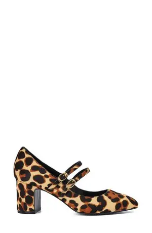 Dune London Approval Genuine Calf Hair Mary Jane Pump