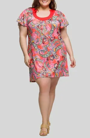 24seven Comfort Apparel Glam Day Dresses